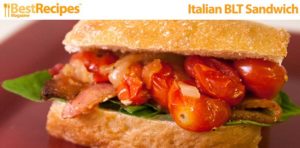 Italian BLT Sandwich | Quick Italian Recipes | Best Recipes Magazine